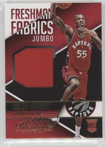 2015-16 Panini Prestige Freshman Fabrics Jumbo Delon Wright #FFJ-DW ...