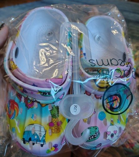 Pacific Dreams Pop Art Clogs Toddler Size 10 | eBay