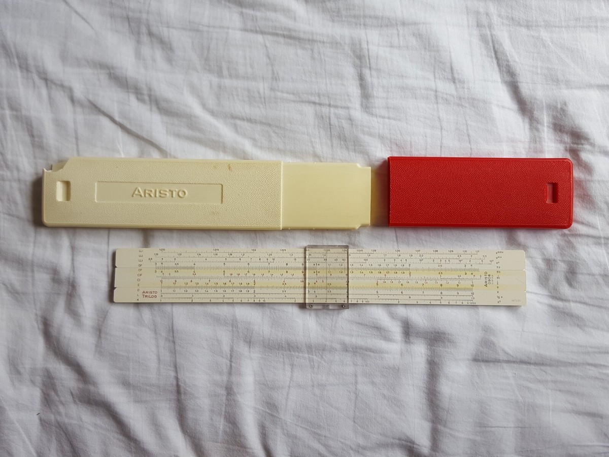 Slide Rule TITANER Mini Titanium Curve Measure Slide Rule By Suzuki