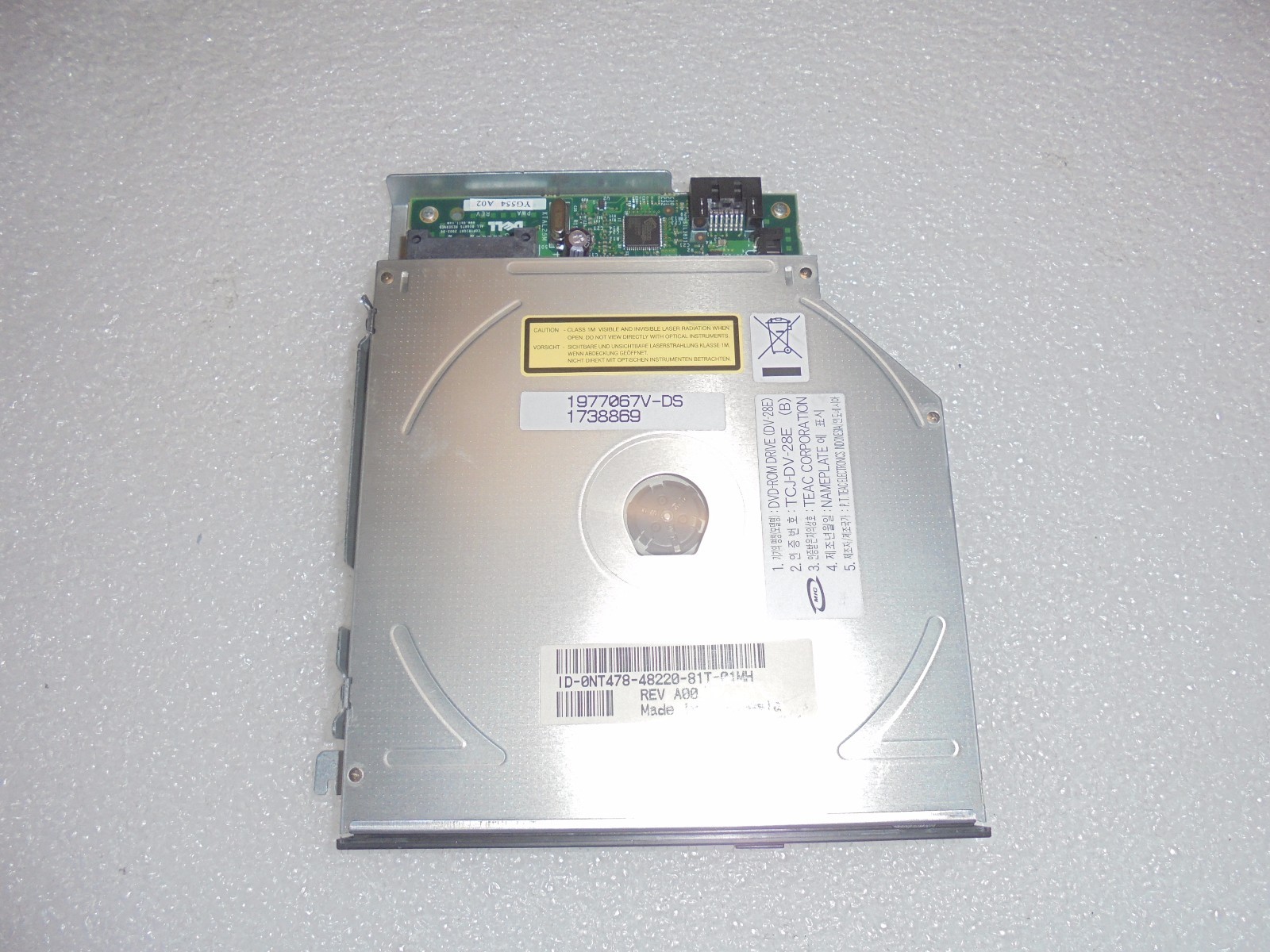0NT478 Dell DVD-ROM Drive TCJ-DV-28E Optiplex Sata Interface NT478 | eBay