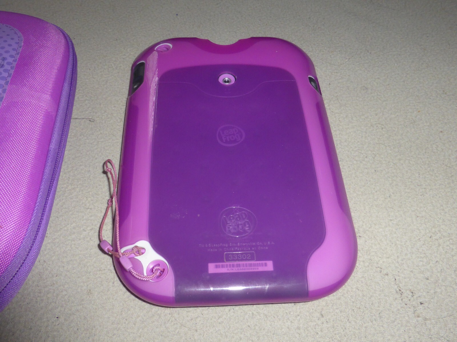 LEAP FROG LEAPPAD ULTRA TABLET PURPLE & GAME LOT DISNEY PRINCESS DOC ...