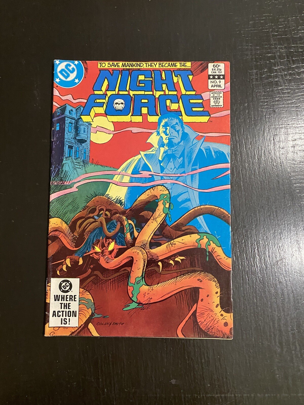 Night Force #9 Comic 1983 Marv Wolfman Gene Colan DC Baron Winters VF+ ...