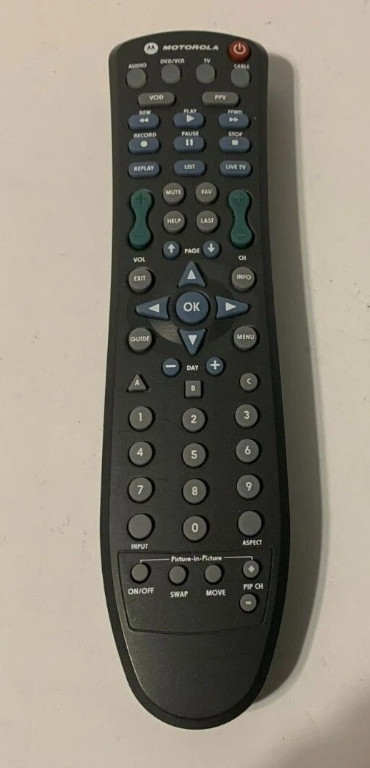 Motorola Cable Box Remote