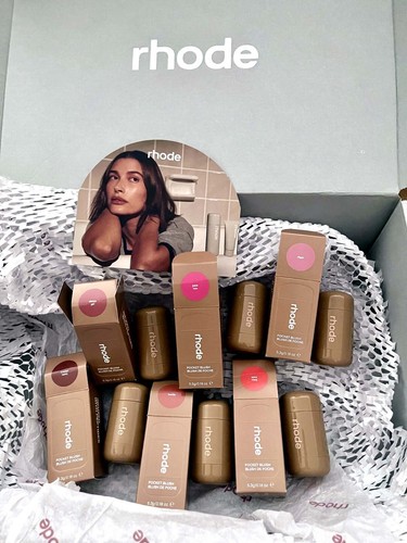 Rhode Skin ALL SIX SHADES Pocket Blushes Set | eBay
