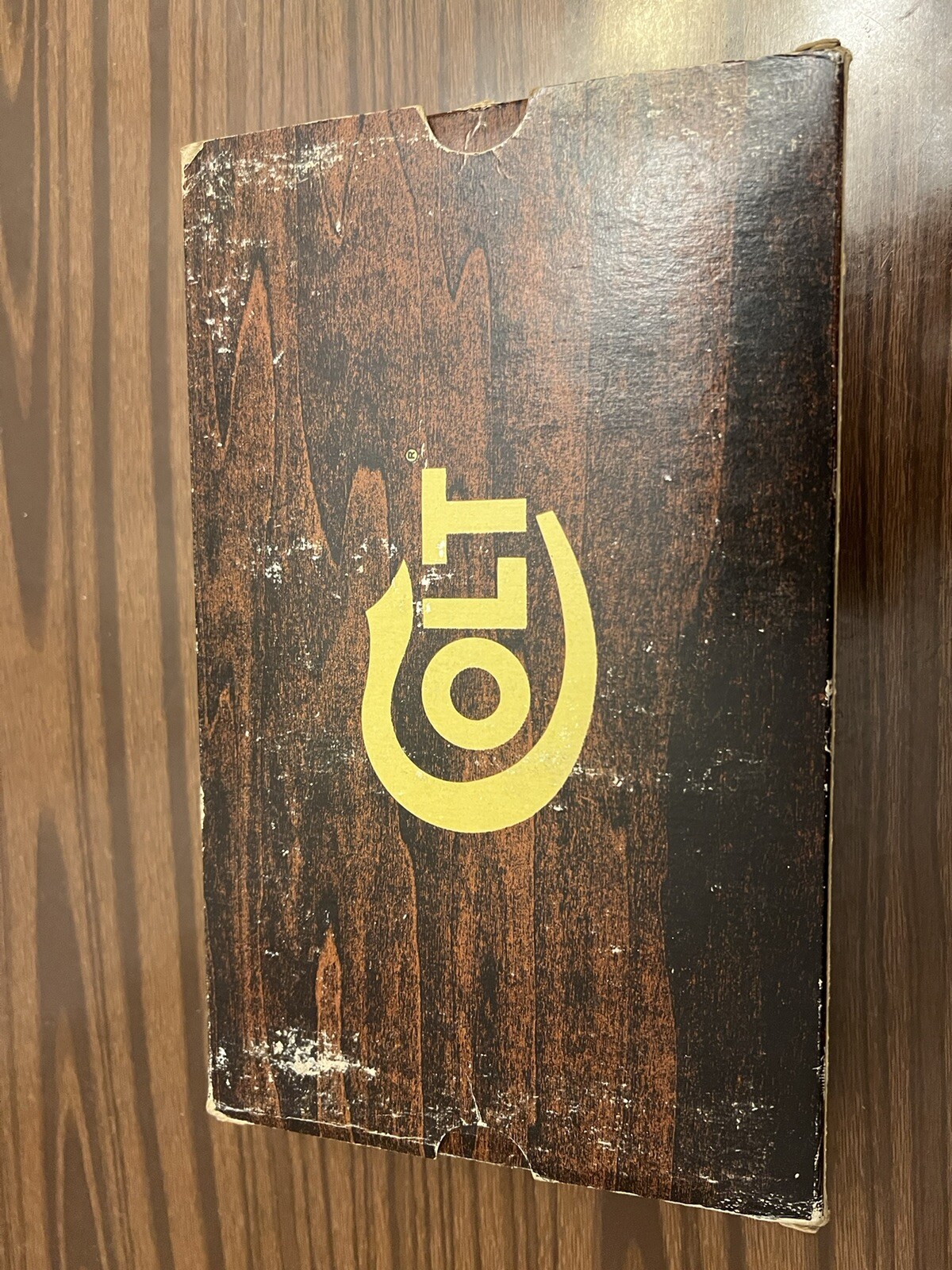 Colt Factory Original ELECTROLESS Nickel Custom Shop Diamondback Box ...