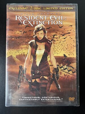 Resident Evil: Extinction (DVD) Exclusive 2-Disc Limited Edition NEW ...