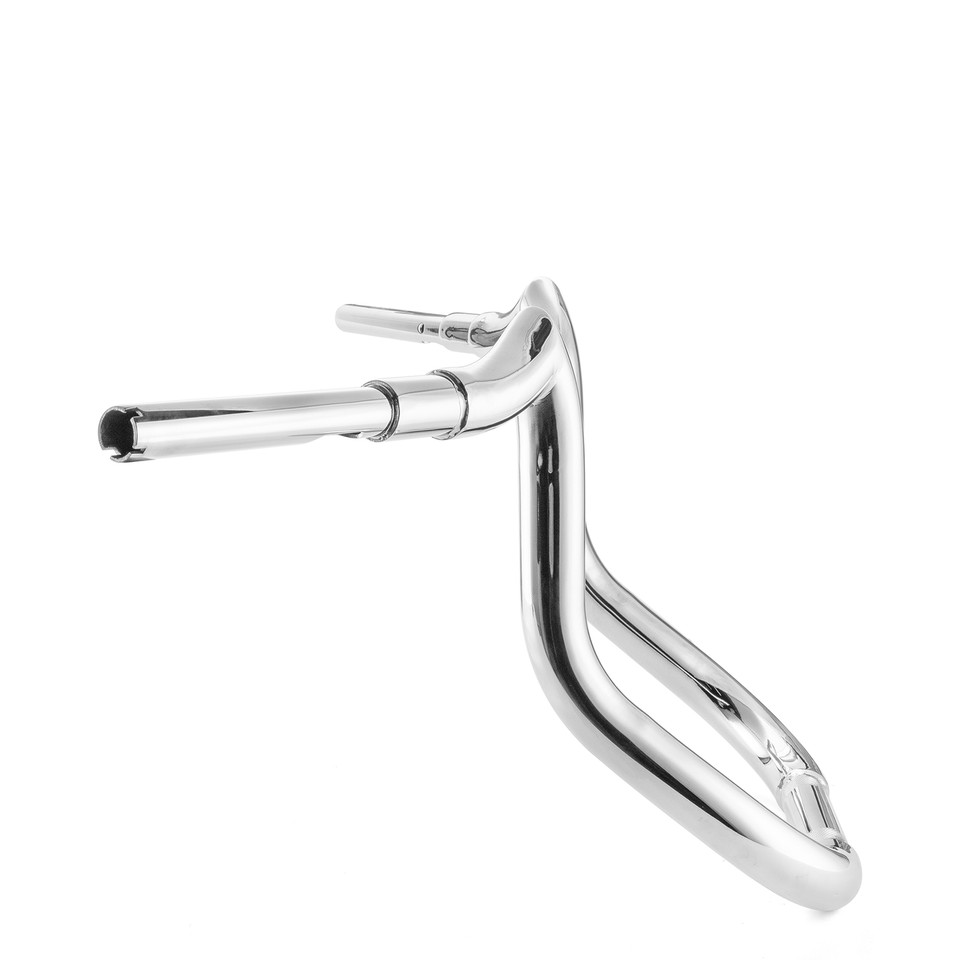 14" Meat Hook APE Hanger Baagger Handlebars 1-1/2" Fat Bar For Indian ...