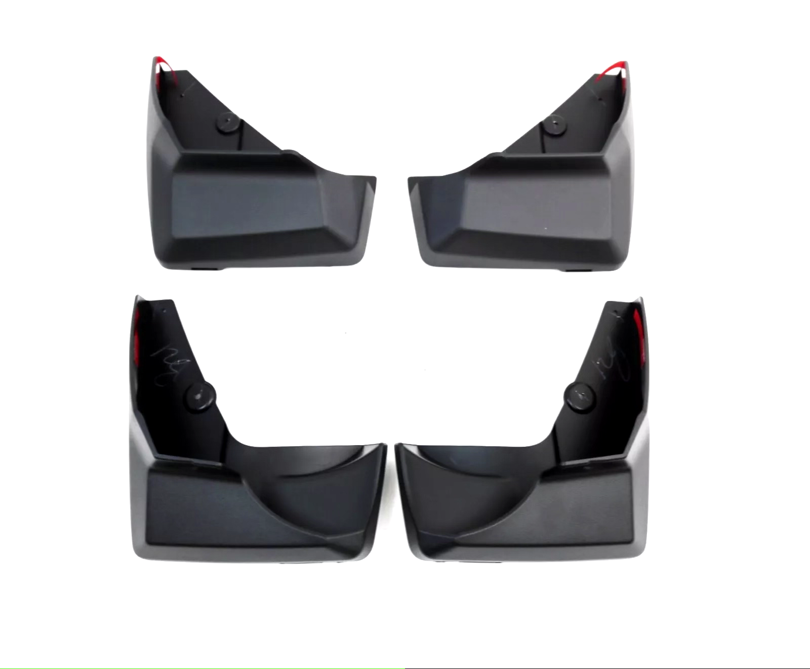 2017-2023 GMC Acadia Front & Rear Molded Splash Guard Pkg Black **Use W ...