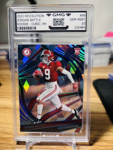 2023 Revolution Jordan Battle Rookie GMG Graded 10 Gem Mint 💎 Cubic SP ...