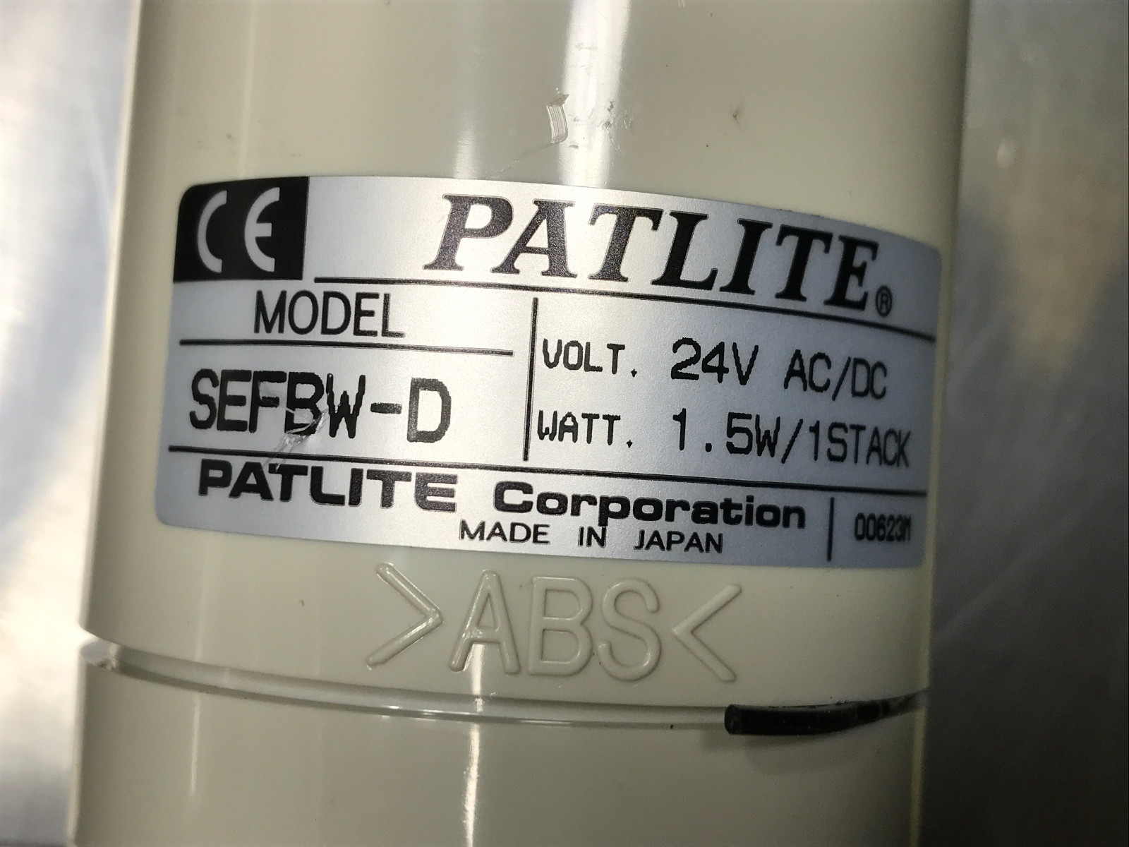 Patlite SEFBW-D SEFW-A Signal Tower (lot of 3) used working | eBay