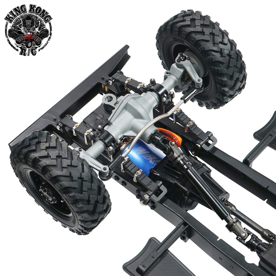 Kingkong RC 1/12th CA30/ZISL-151 6x6 RC Car Crawler Truck Metal Chassis ...