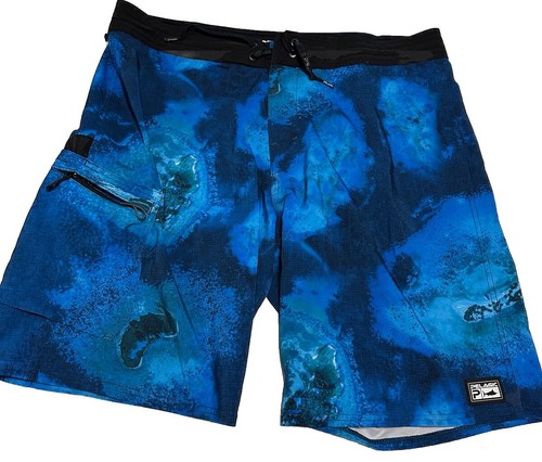 PELAGIC BLUE WATER FISHING SHORTS BLUE DRONE SIZE 36 | eBay