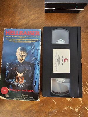Hellraiser VHS Cult Horror Film 1987 Clive Barker Vintage | eBay