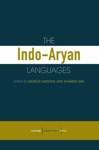 Routledge Language Family Ser.: The Indo-Aryan Languages by Dhanesh K ...