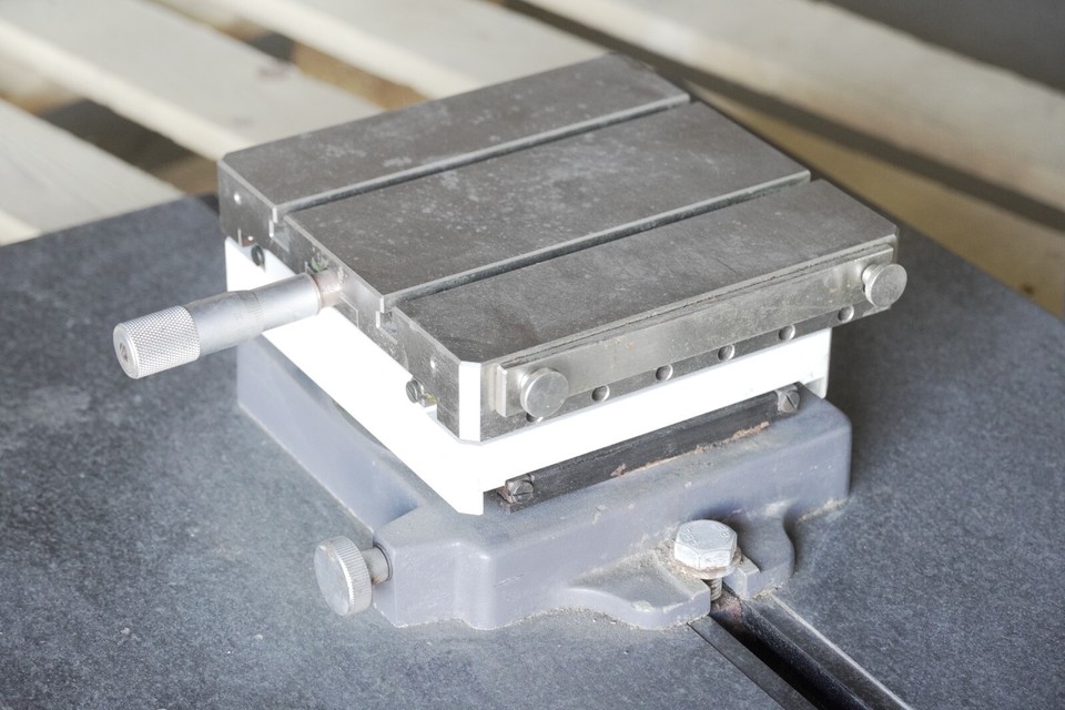 Mahr MarSurf CD120 surface metrology on granite block, accuracy grade B ...