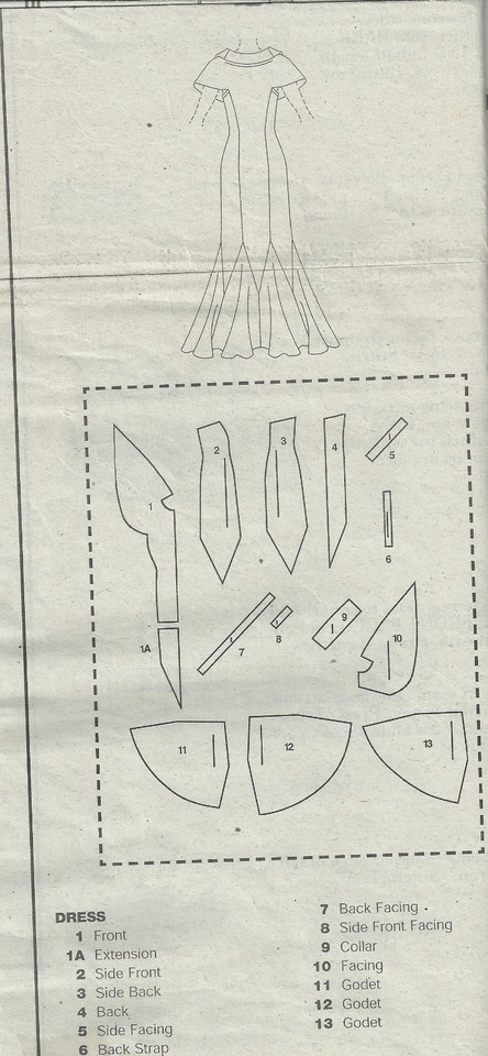 1934 Vintage VOGUE Sewing Pattern DRESS B34"-36"-38" (R403) | eBay