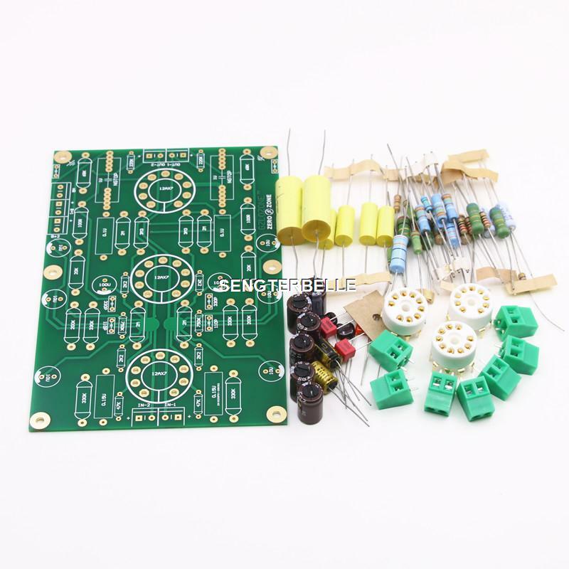 Hifi RIAA MM Tube Phono Stage Amplifier board Kit / Pcb Base On EAR834 ...