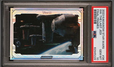 2023 Kakawow Disney 100 Star Wars #36 The Last Jedi Silver Final Frames ...