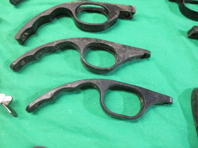 Large assortment of trigger guards plates brackets hammers Mossberg 22 ...