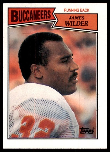 1987 Topps James Wilder A Football Cards #385 | eBay
