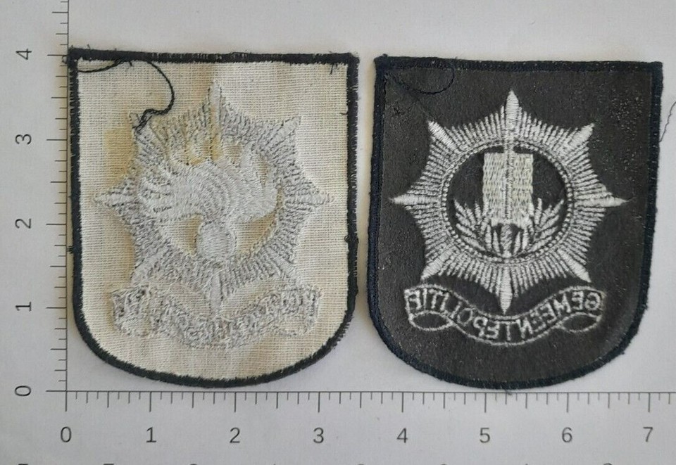 Set of 2: Netherlands police patches European police sleeve patch Dutch ...
