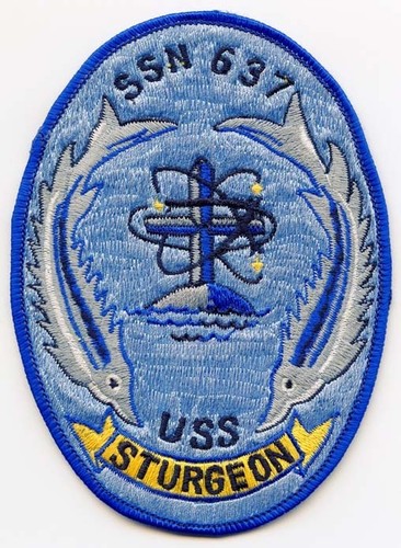 1970's Asian-Made Submarine Patch for USS Sturgeon SSN-637 | eBay