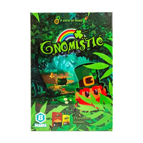 Bgamer Strategy Games Gnomistic (Clever Clover Kickstarter Pledge) Box ...