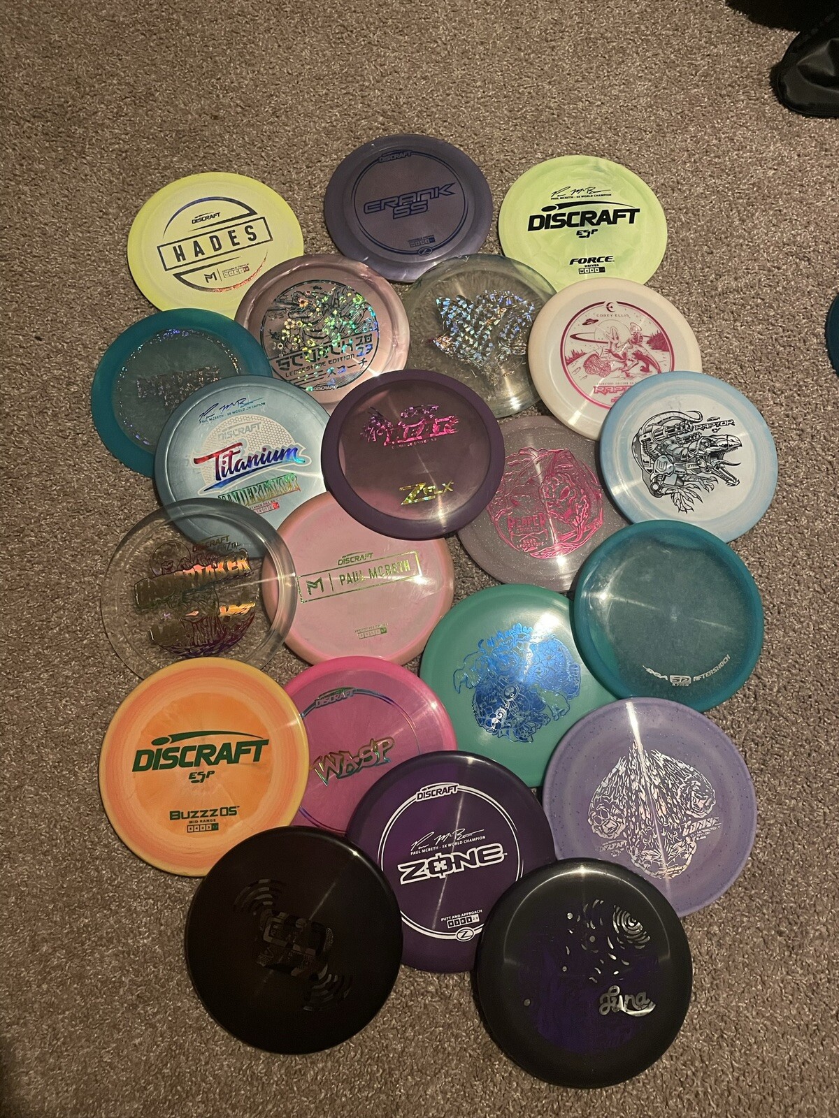 RARE Disc Golf Lot - Discmania Innova Discraft Prodigy READ DESCRIPTION ...