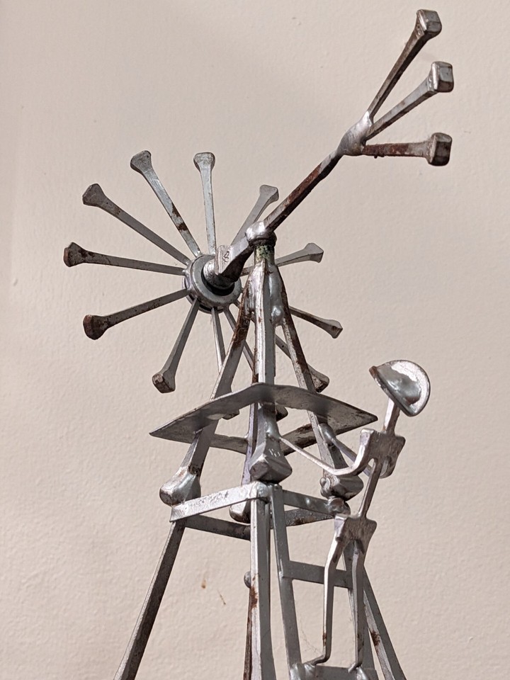 Windmill Metal Art (Antique) | eBay