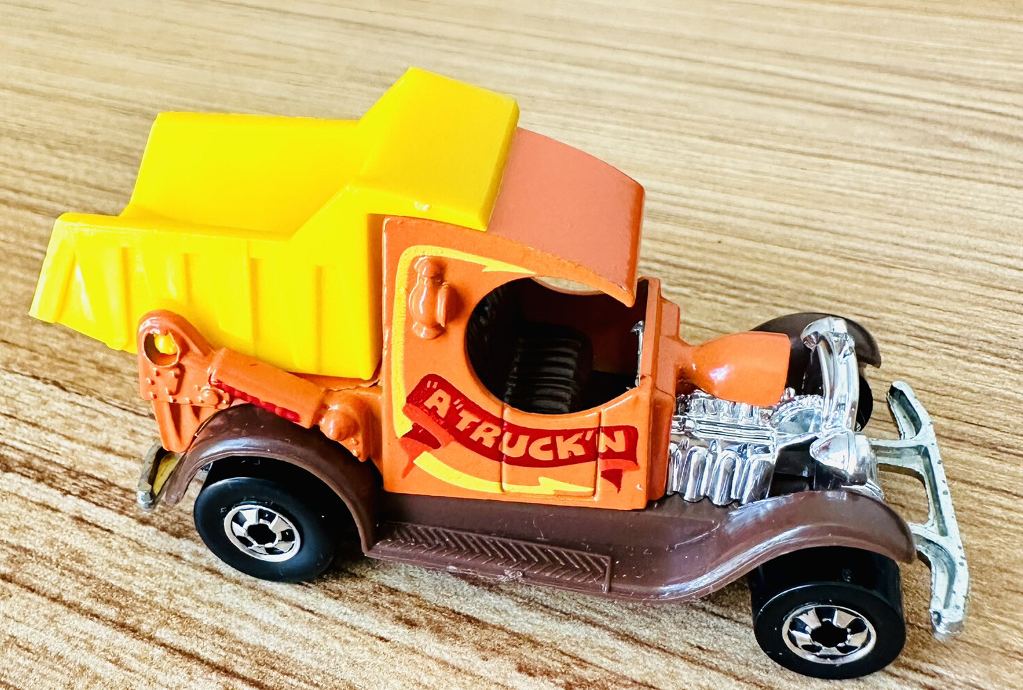 Hot Wheels 1980 A TRUCKN RAT ROD DUMP TRUCK Mattel Hong Kong Toy Car ...