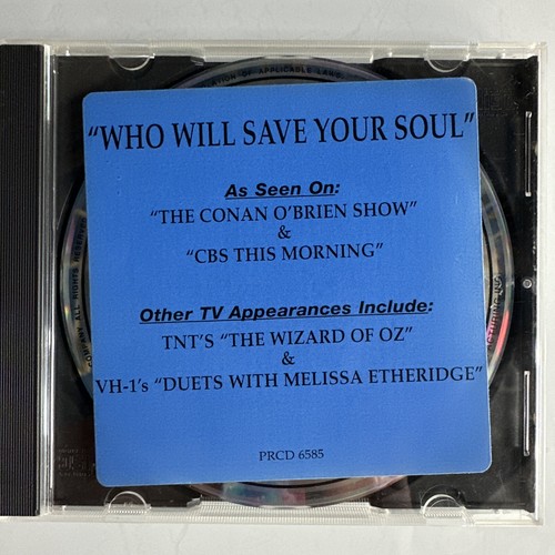 Jewel Who Will Save Your Soul CD Promo Single | eBay