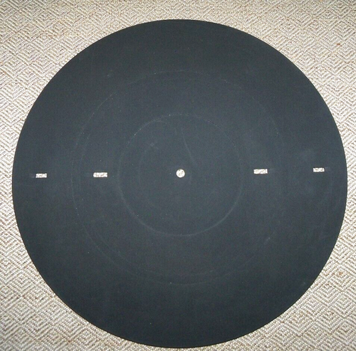 Denon DP-45F Turntable Platter Mat in good shape | eBay