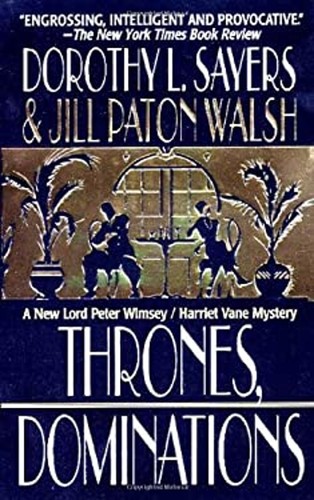 Thrones, Dominations Dorothy L., Paton Walsh, Jill, Dellon, Hope ...