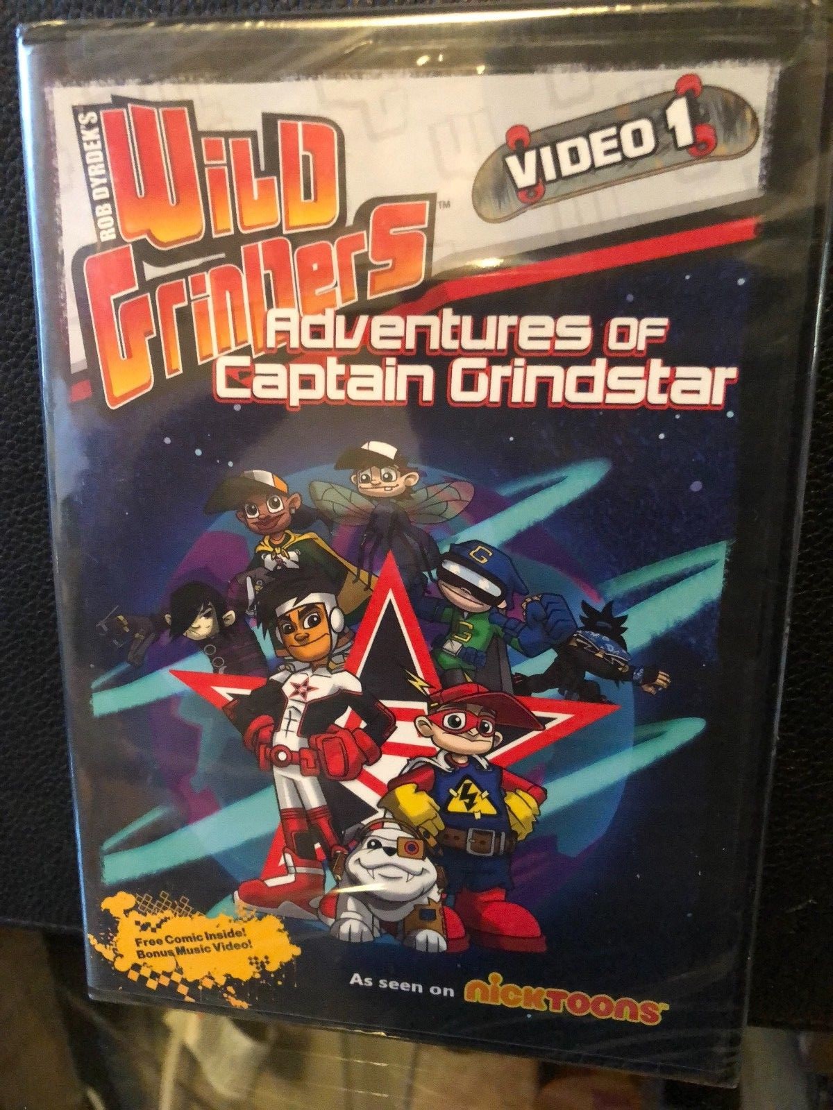 Wild Grinders: Adventures With Captain Grindstar (DVD) Bonus Comic Book ...