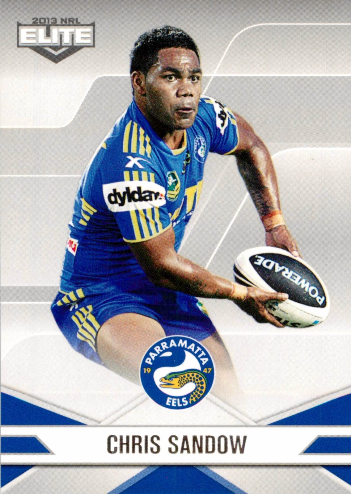2013 PARRAMATTA EELS NRL Card CHRIS SANDOW | eBay Australia