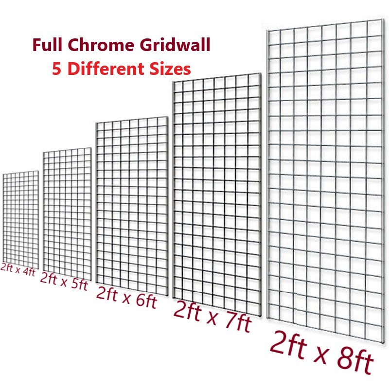 Gridwall Light Fixtures WJSX Grid Wall, DIY Iron Grid Of Photo Wall,