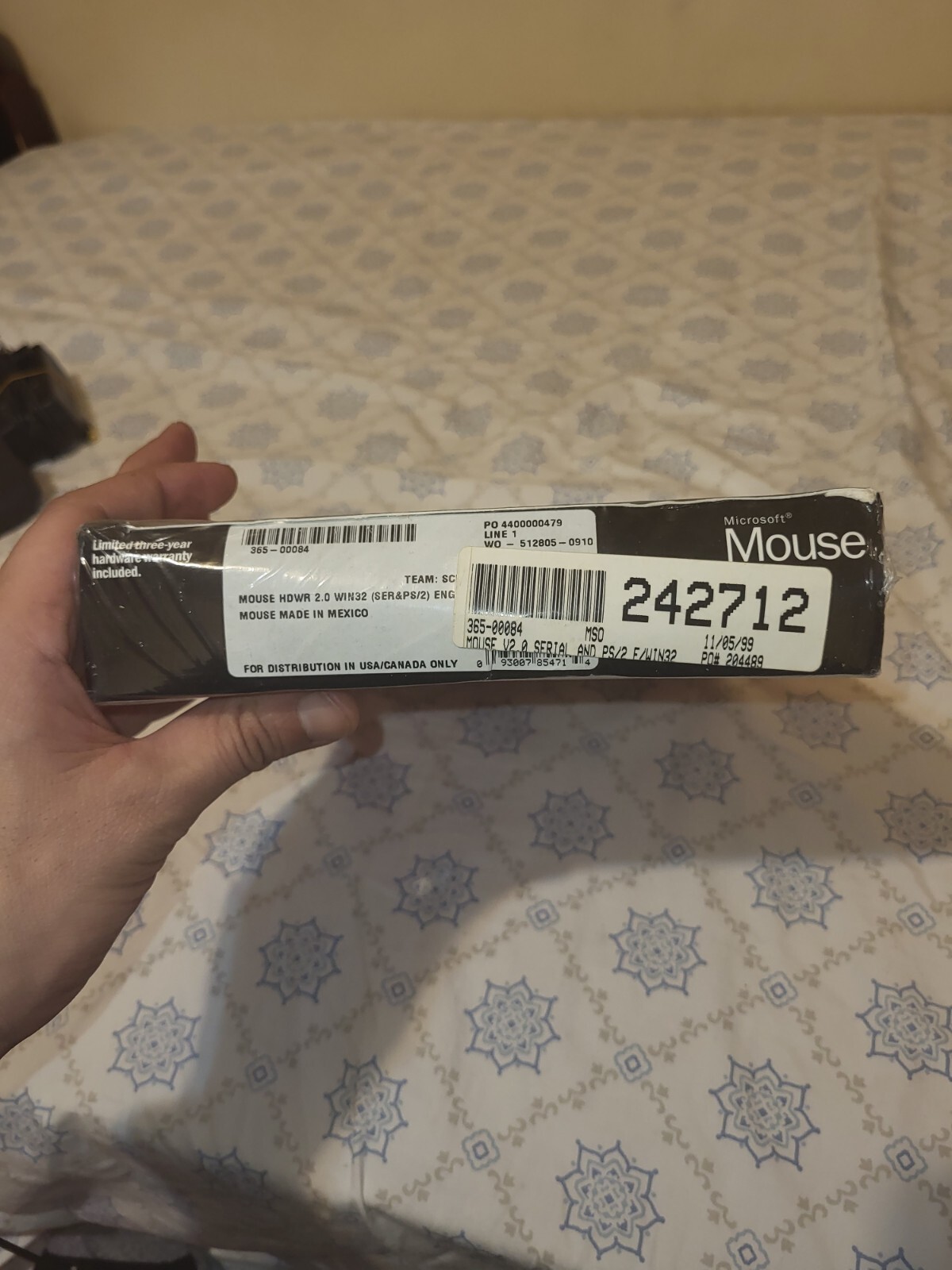 Vintage 90s Serial Original Microsoft Mouse Windows 95 Dos for sale ...