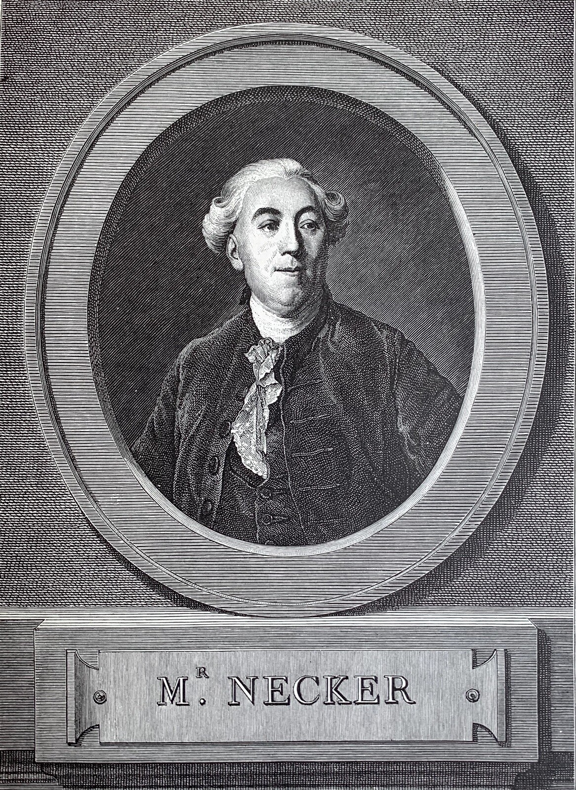 Jacques Necker - Finanzminister - général du Trésor royal de Louis XVI ...