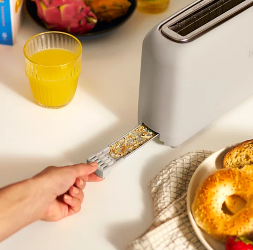 Bella 2 Slice Slim Toaster Compact Stainless Steel Bread Maker Kitchen ...