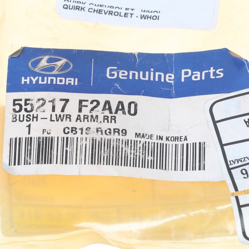 Genuine Hyundai Knuckle Lower Bushing 55217-F2AA0 | eBay