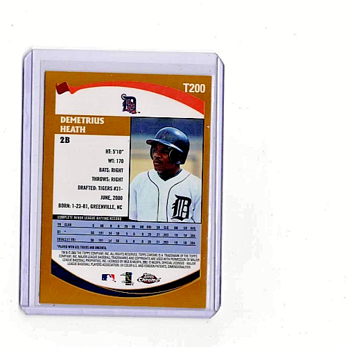 Demetrius Young T200 Topps Chrome 2002 | eBay