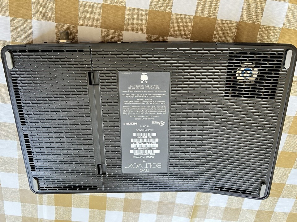 TiVo Bolt VOX Cable 6 Tuner 1TB DVR w/ Lifetime All-in Service | eBay