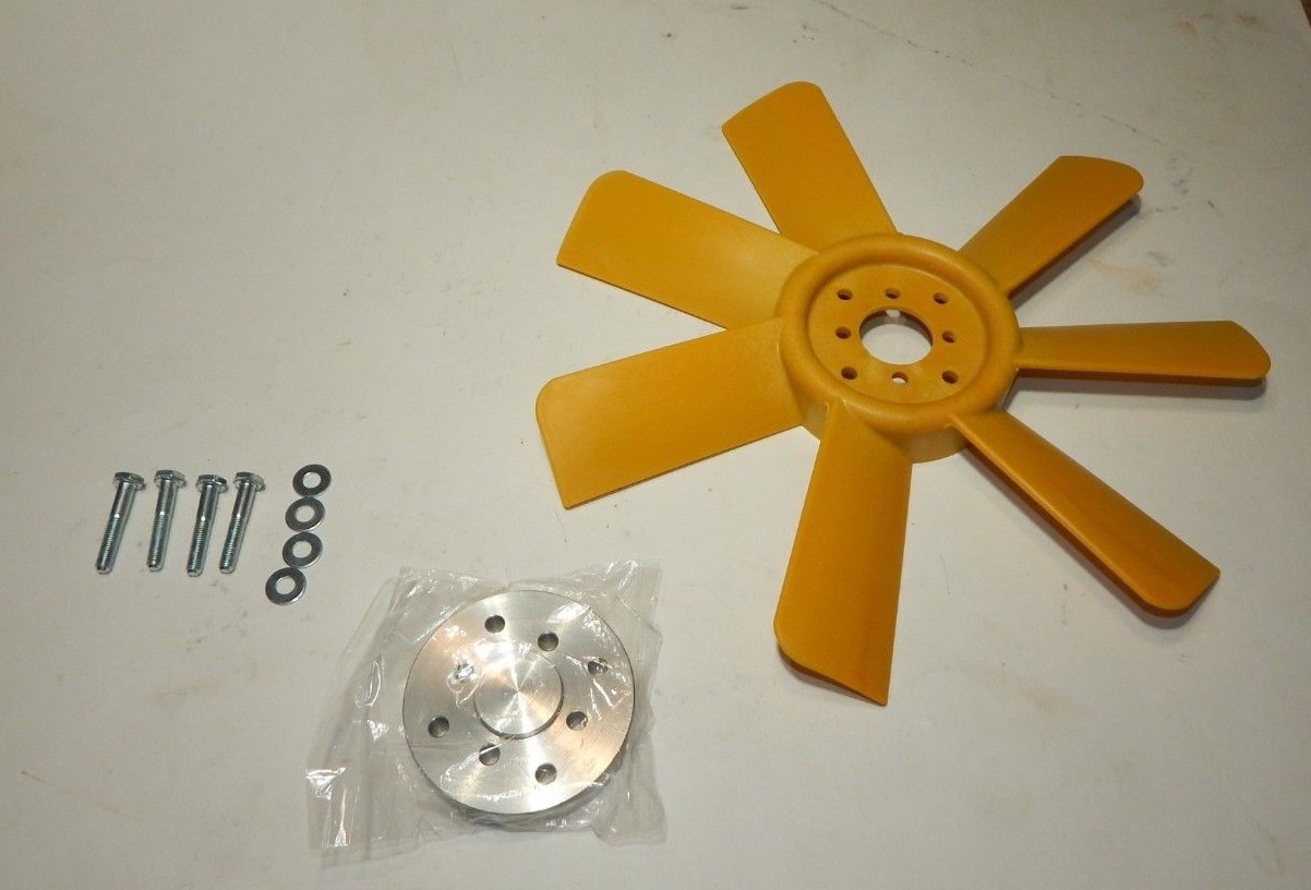 New Radiator Fan Blade MGB 1972-1976 Uprated 7 Blade Plastic Fan W ...