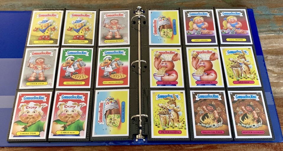2021 TOPPS GARBAGE PAIL KIDS FOOD FIGHT COMPLETE 200-CARD BASE SET WITH ...