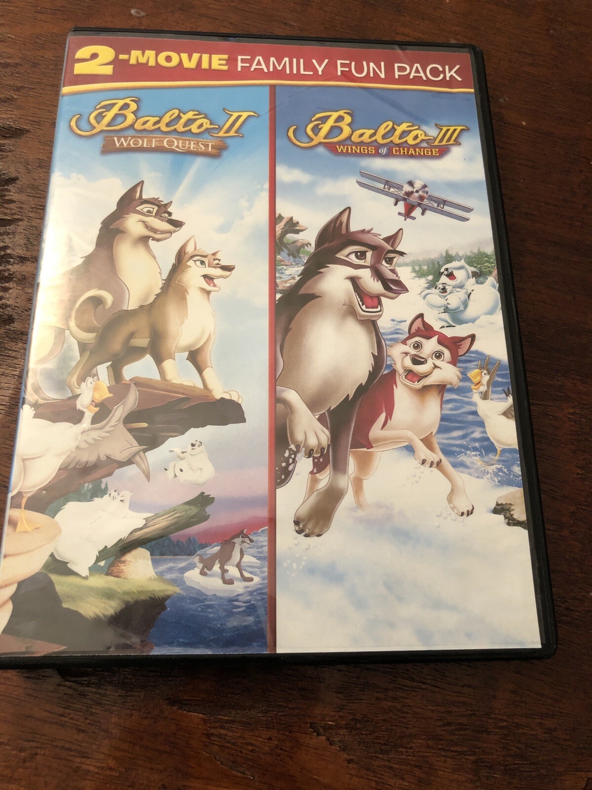 Balto II: Wolf Quest/Balto III: Wings of Change (DVD, 2016) ANIMATION ...