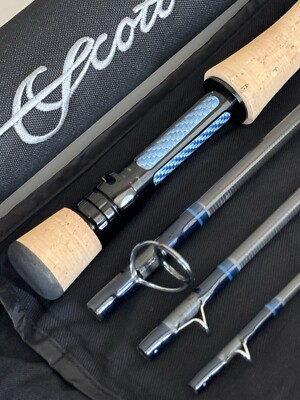 **BEAUTIFUL** 🔥 SCOTT WAVE 8wt. 9’ft~4pc Fly Rod!! 🔥 | eBay