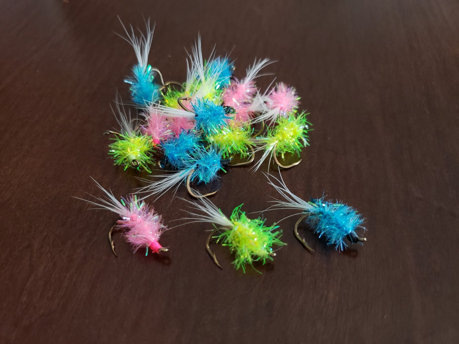 36, size 8 Estaz Egg Flies, Salmon Flies, Salmon River Flies, steelhead ...