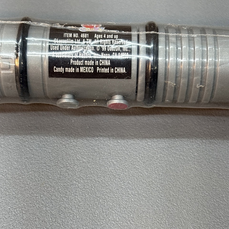 Sealed! Star Wars Episode 1 Darth Maul Candy Saber Stick 22in, CAP ...