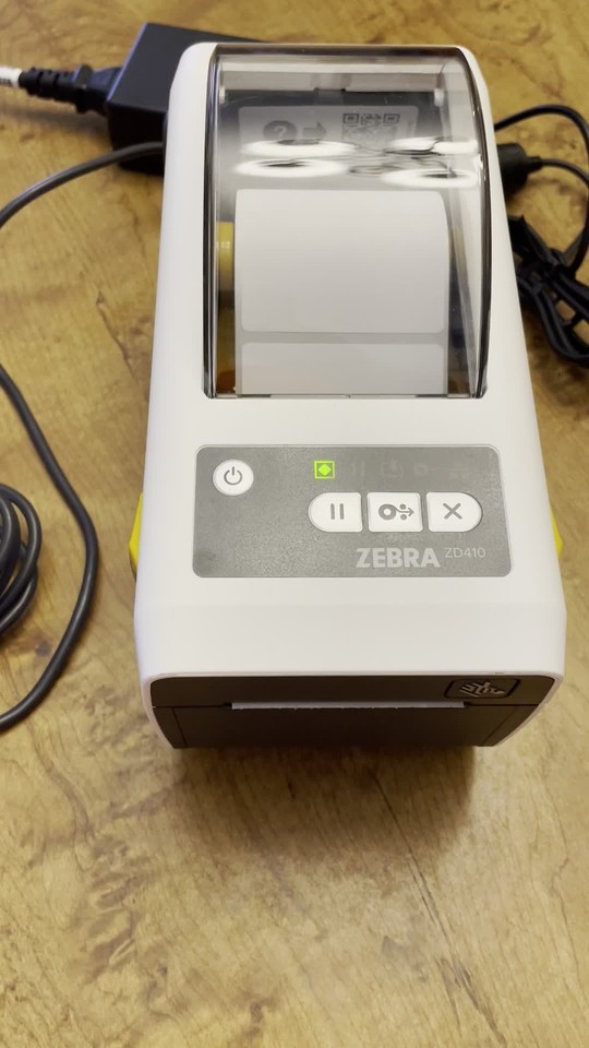 Zebra ZD410 Thermal 2" Label Printer USB Ethernet Bluetooth with cutter ...