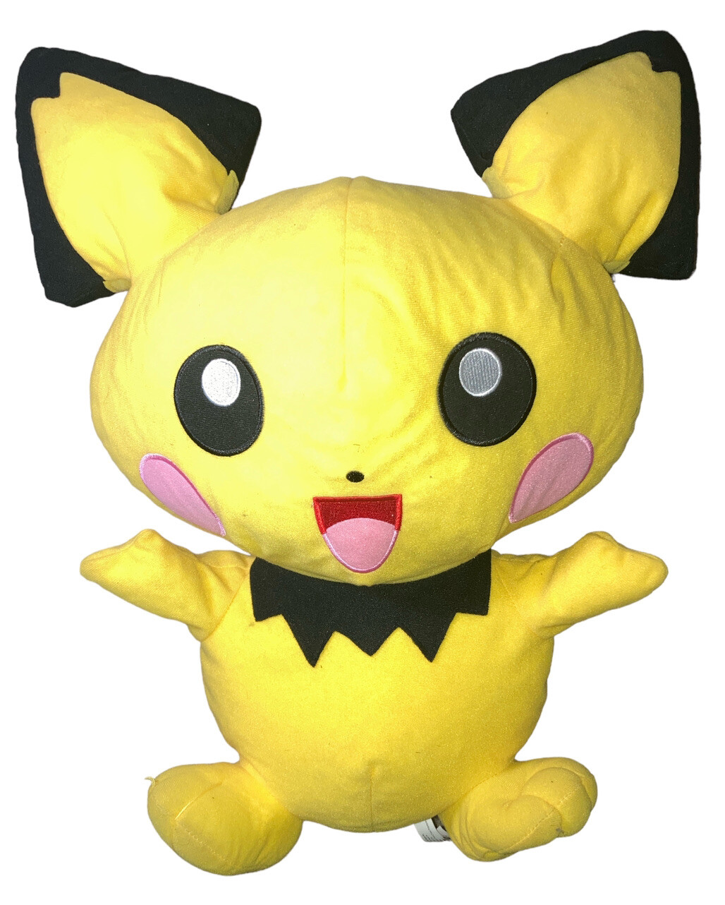 Jumbo Pichu Pokemon 24” Plush Toy Factory 2018 Styrofoam Filled | eBay